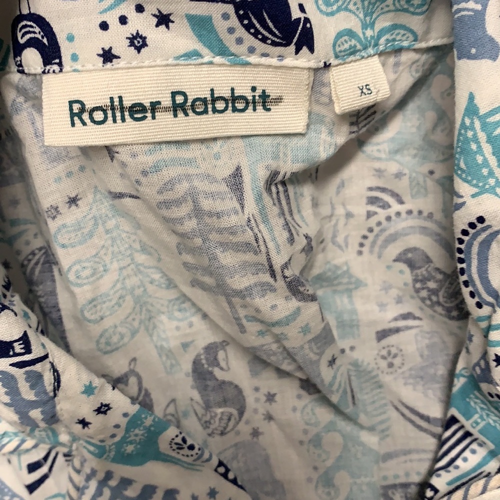Anthropologie Roberta Roller Rabbit Nordic Folk Xs Set - Gem